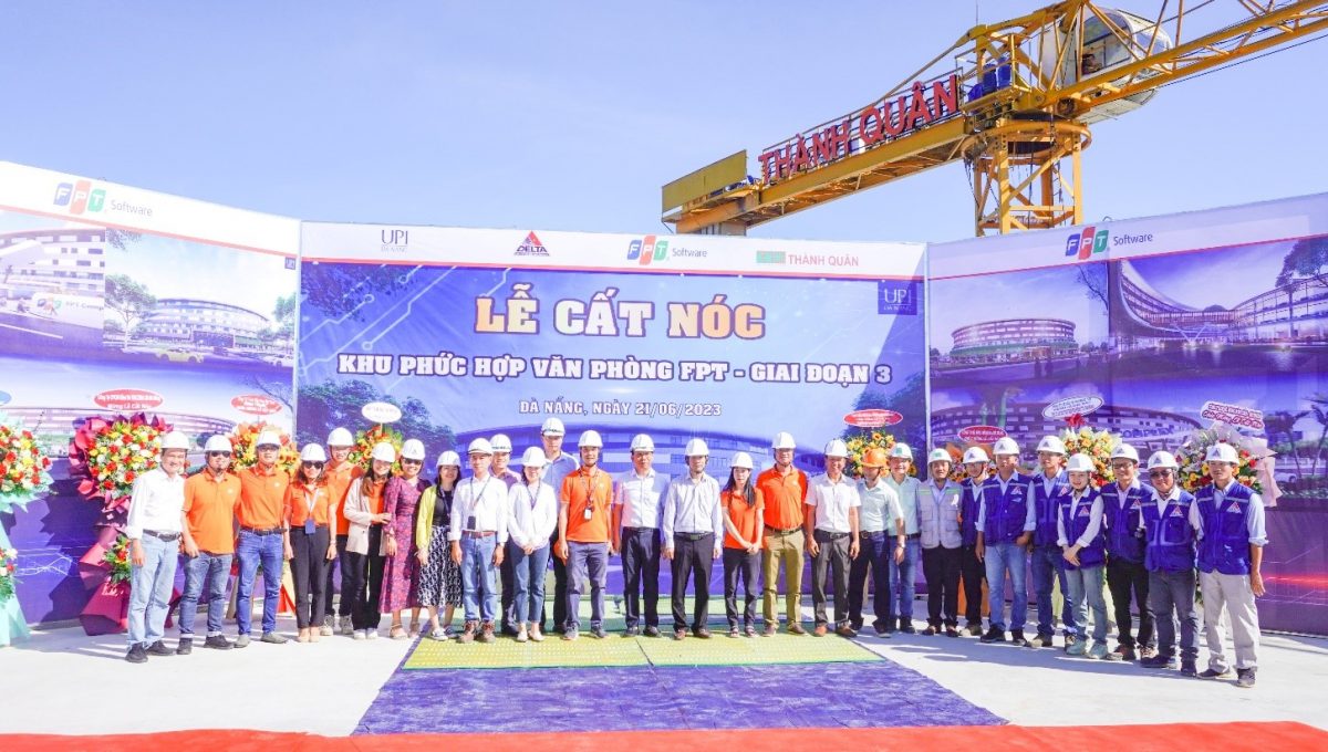 Lễ cất nóc công trình Tòa nhà FPT COMPLEX giai đoạn 3 | Thanh Quan